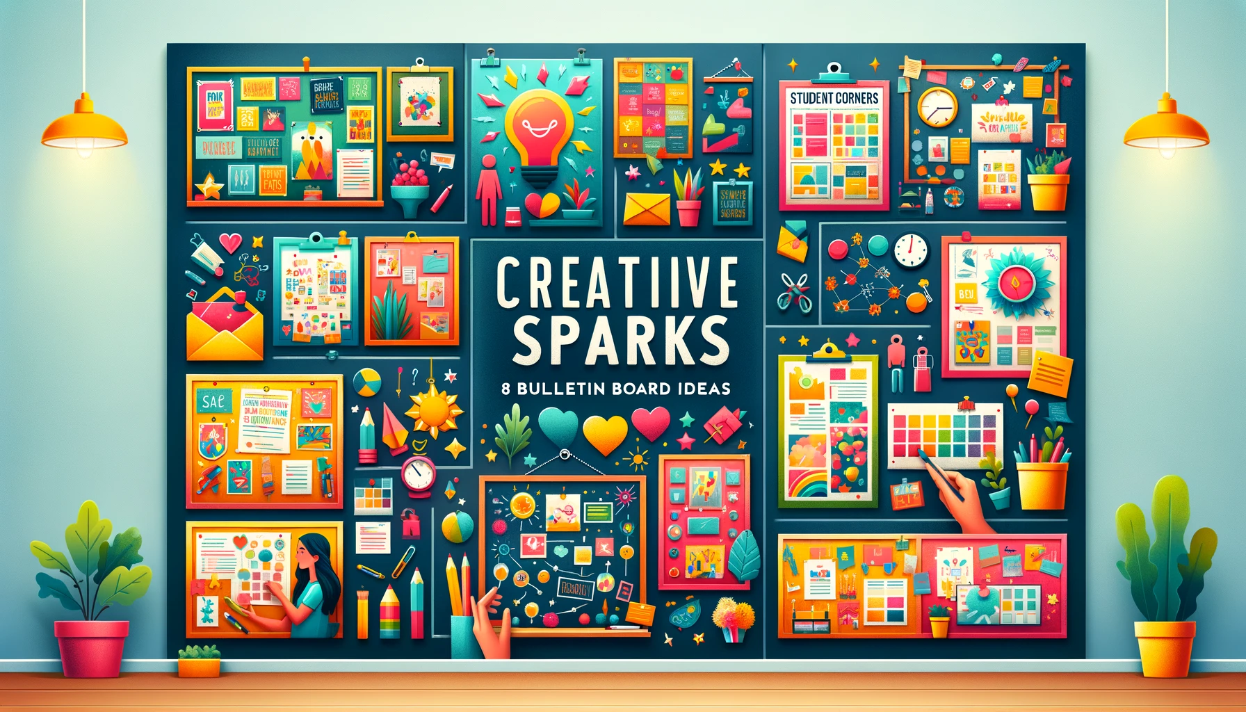 Creative Sparks: 8 Cool Bulletin Board Ideas - Jasper Bro: Helping ...