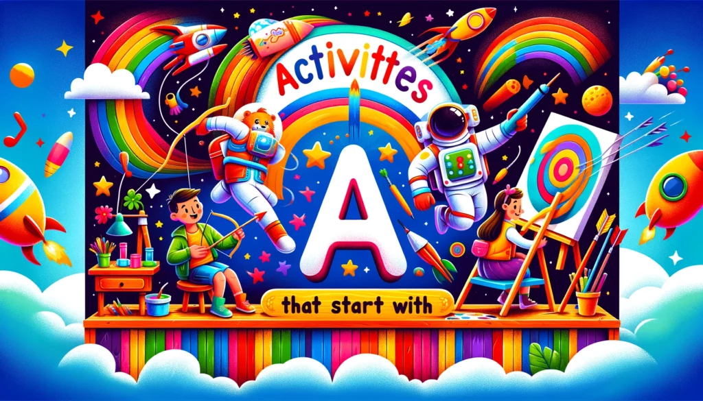 Top 13 Activities That Start With A For Kids - Jasper Bro: Helping ...