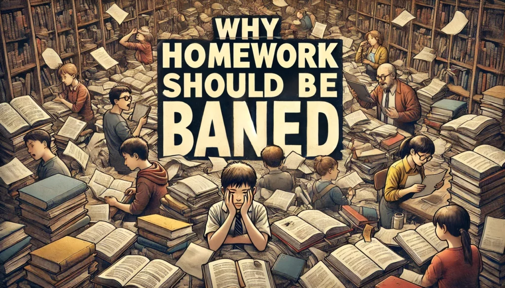 Exploring 10 Reasons Why Homework Should Be Banned - Jasper Bro ...