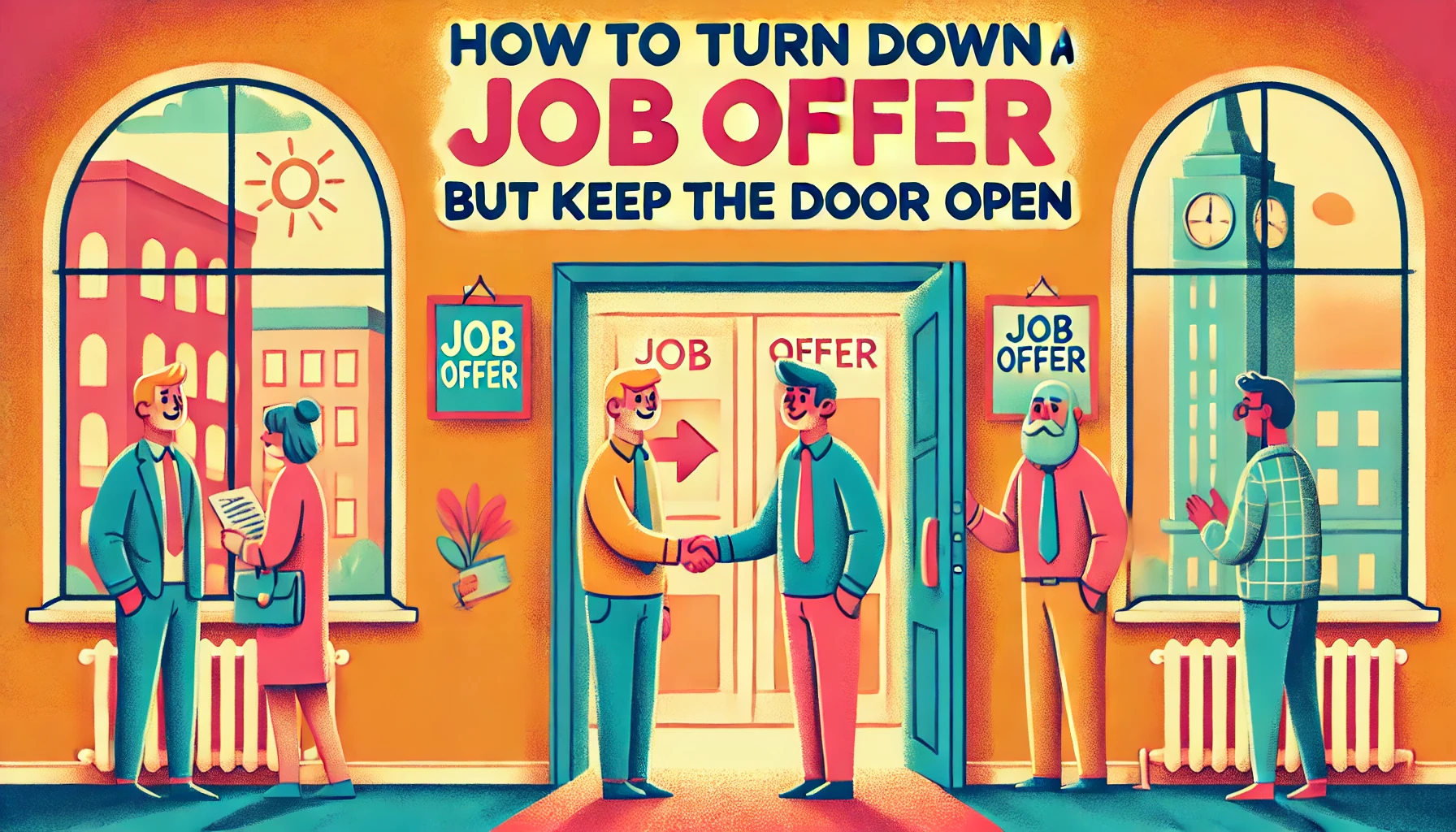 How To Turn Down A Job Offer But Keep The Door Open: Top 8 Ways ...