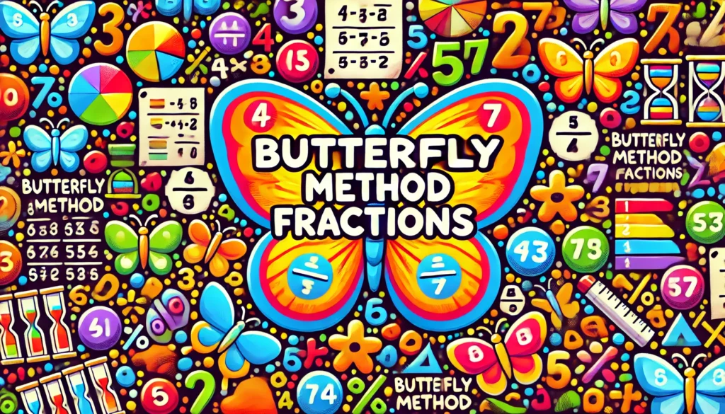 Teaching Approaches: Butterfly Method Fractions - Jasper Bro: Helping ...